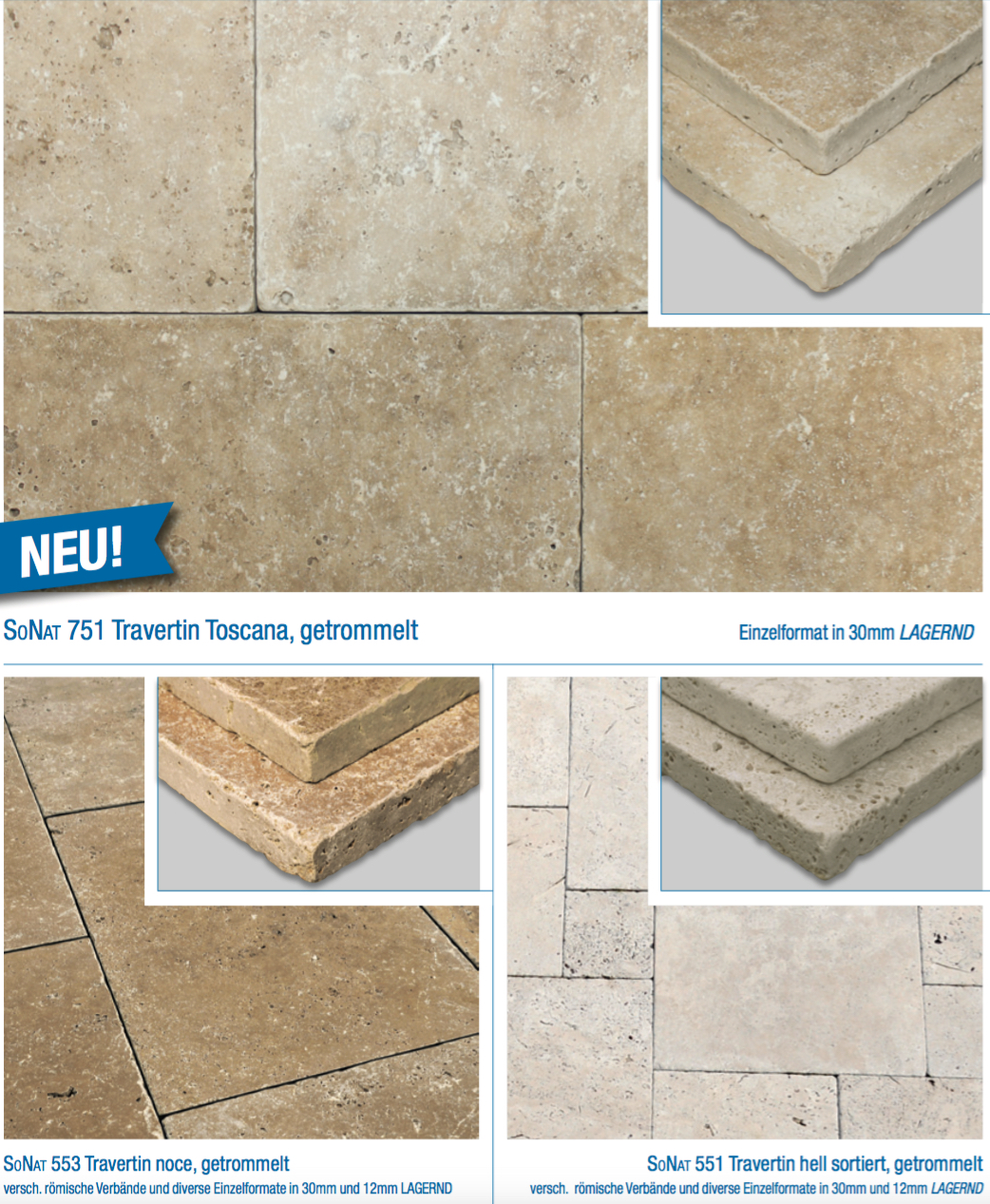 Travertin Beige - Farbe: Beige | Material: Travertin