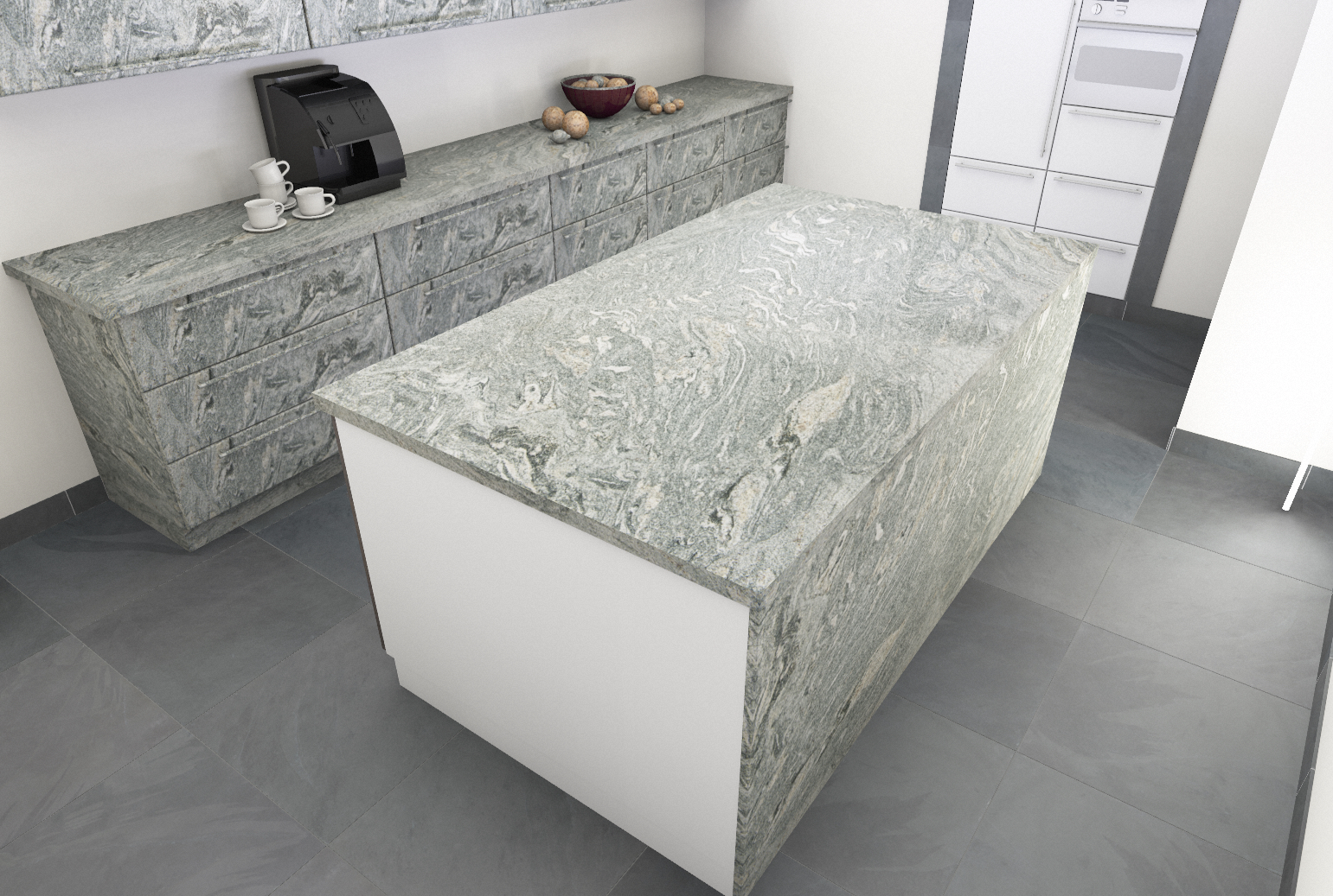 Verde Marina - Farbe: Grün | Material: Granit