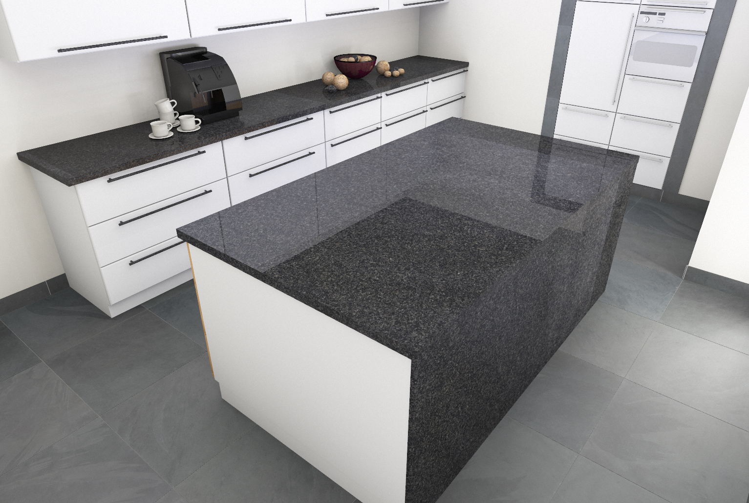 Nero Impala - Farbe: Schwarz | Material: Granit