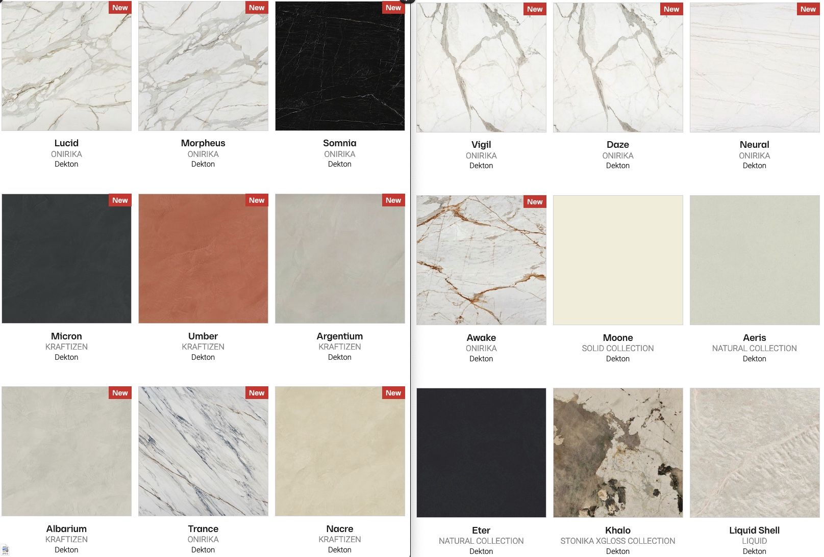 Arbeitsplatte und Küchenplatten aus Dekton - Farbe: Rot | Material ...